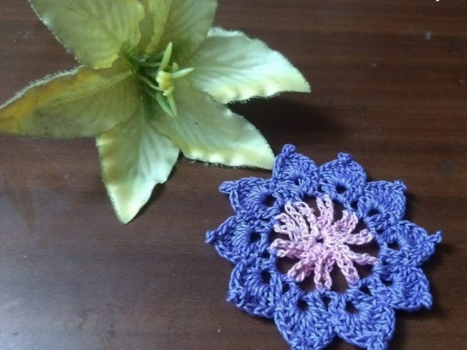 Crochet Leaf Lace Bookmark - Free Pattern