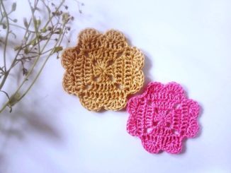 How to Crochet a Flower Motif –Free Pattern for Beginners