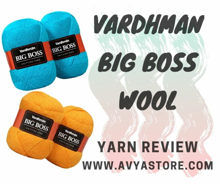 Yarn Review -Vardhman Big Boss Wool. - by Avyastore