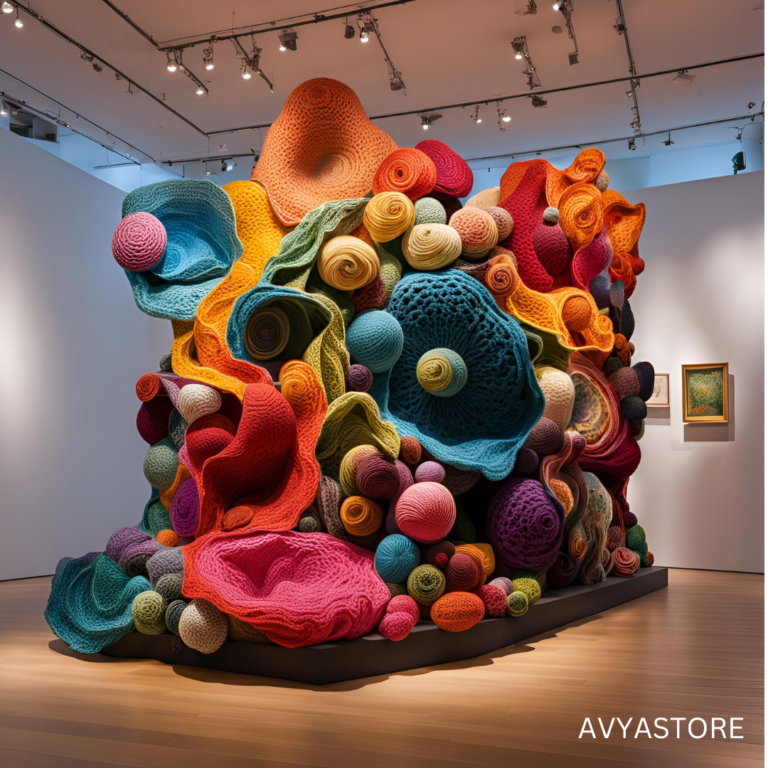 3D Crochet Sculptures: Turning Yarn into Art Beyond Clothing