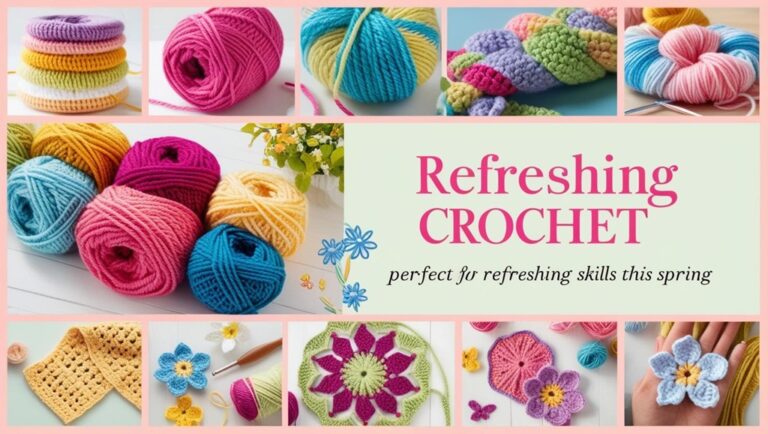 Crochet Techniques to Refresh Your Skills This Spring