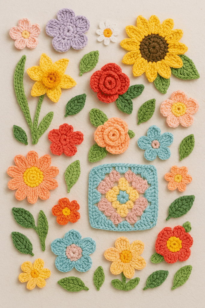 Perfect Spring Color Combos for Your Crochet Flowers 🎨🌸